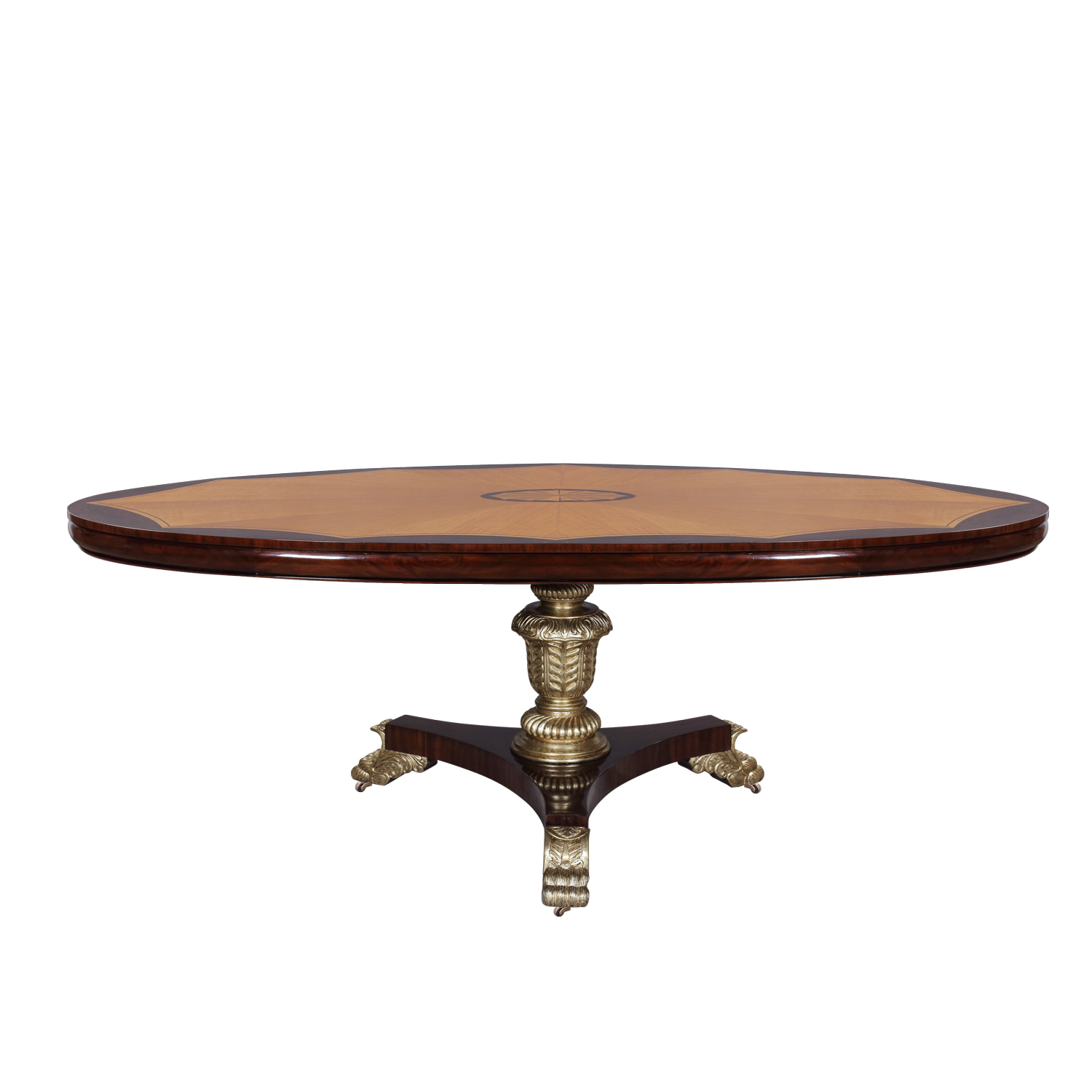 OVAL DINING TABLE WINDSOR JJ FINISH - Jansen Furniture US